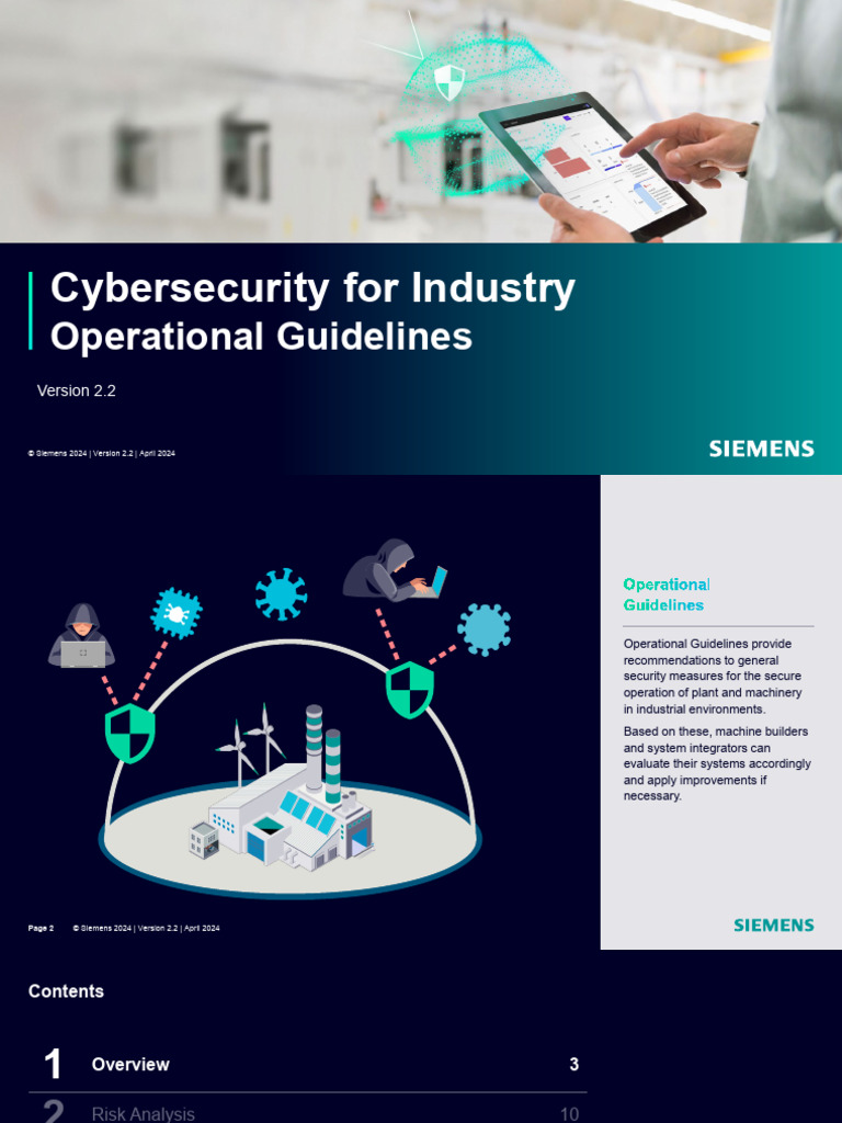 Operational Guidelines Industrial Security | PDF