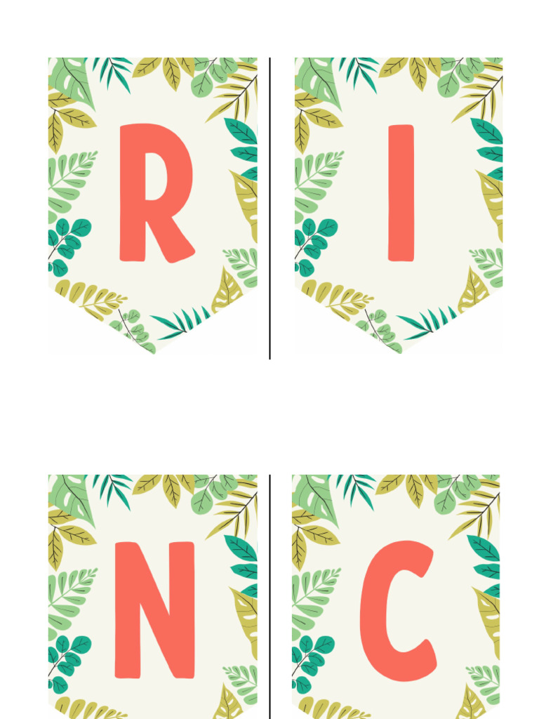 Letras de Rincones | PDF