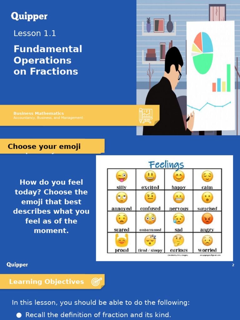Business Math Fractions | PDF