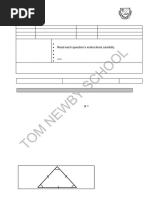 Grade 6 Maths P 1 June Exam 2022 2 | PDF | Mathematics | Arithmetic