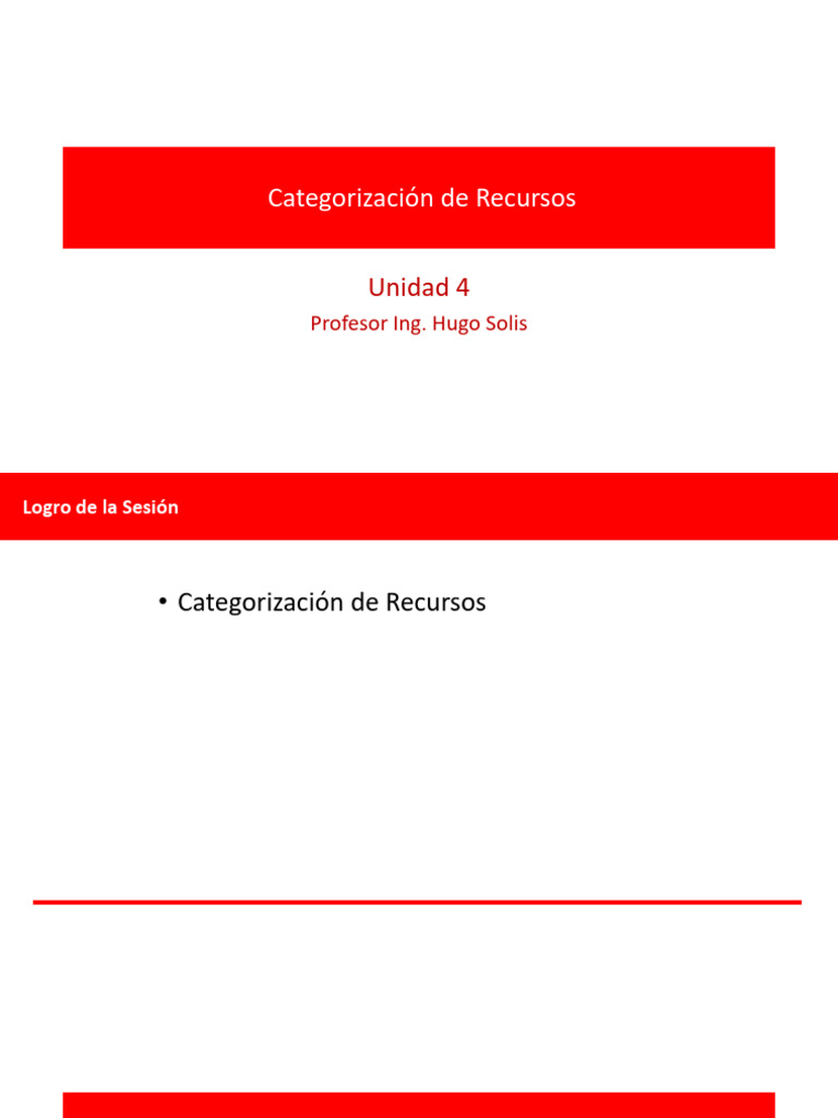 Geo - Semana 13 Categorizacion Recursos | PDF | Interpolación | Tecnología