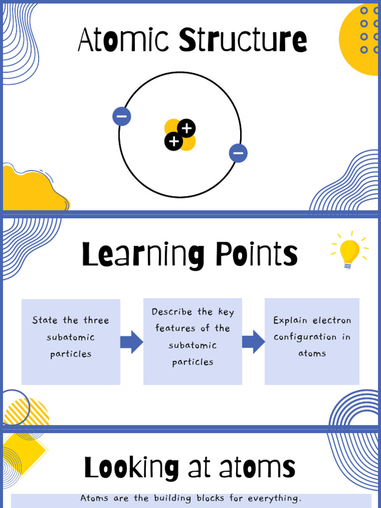 Atomic Structure | PDF
