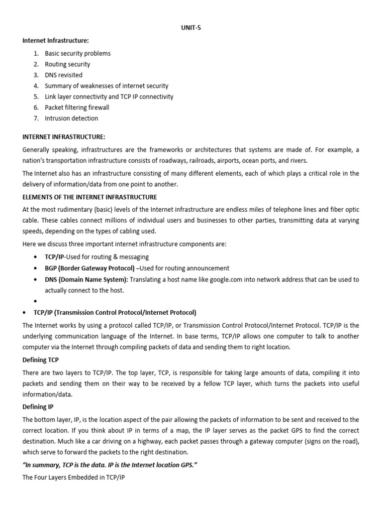 Computer System Security Unit V Pdf