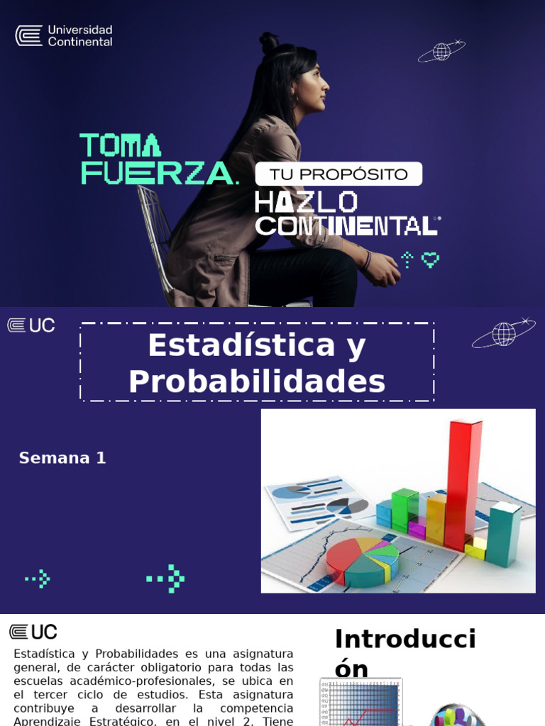 PPT - Semana 1 - Estadística y Probabilidades | PDF