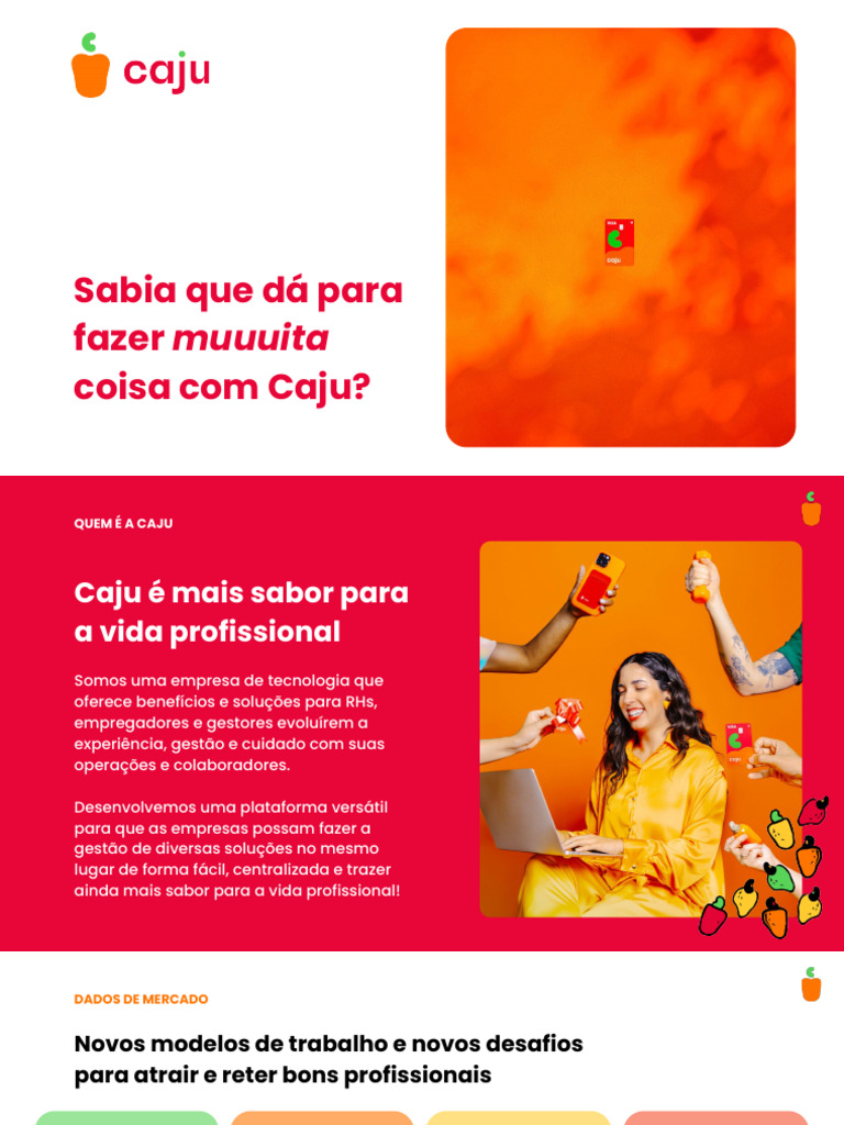 ApresentaÃ Ã o Caju - Calendly | PDF