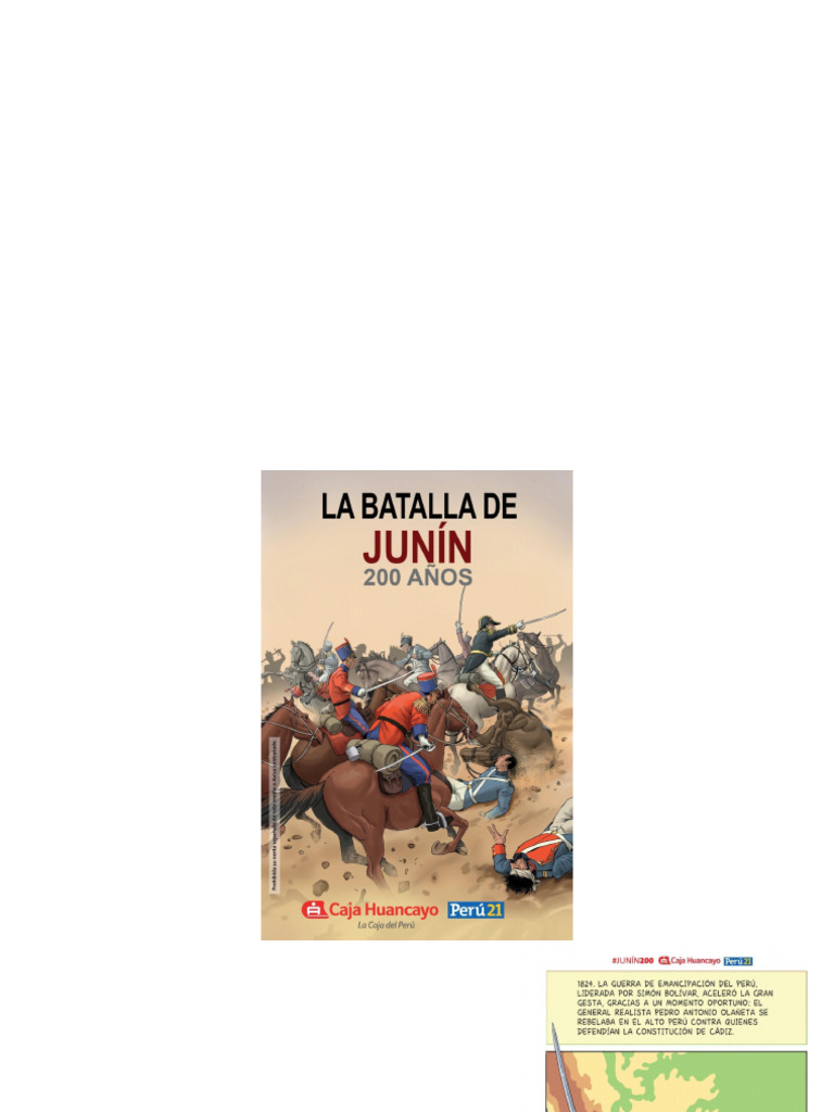 Comic Batalla de Junín | PDF