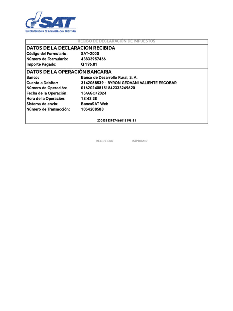 Declara Guate 1 | PDF