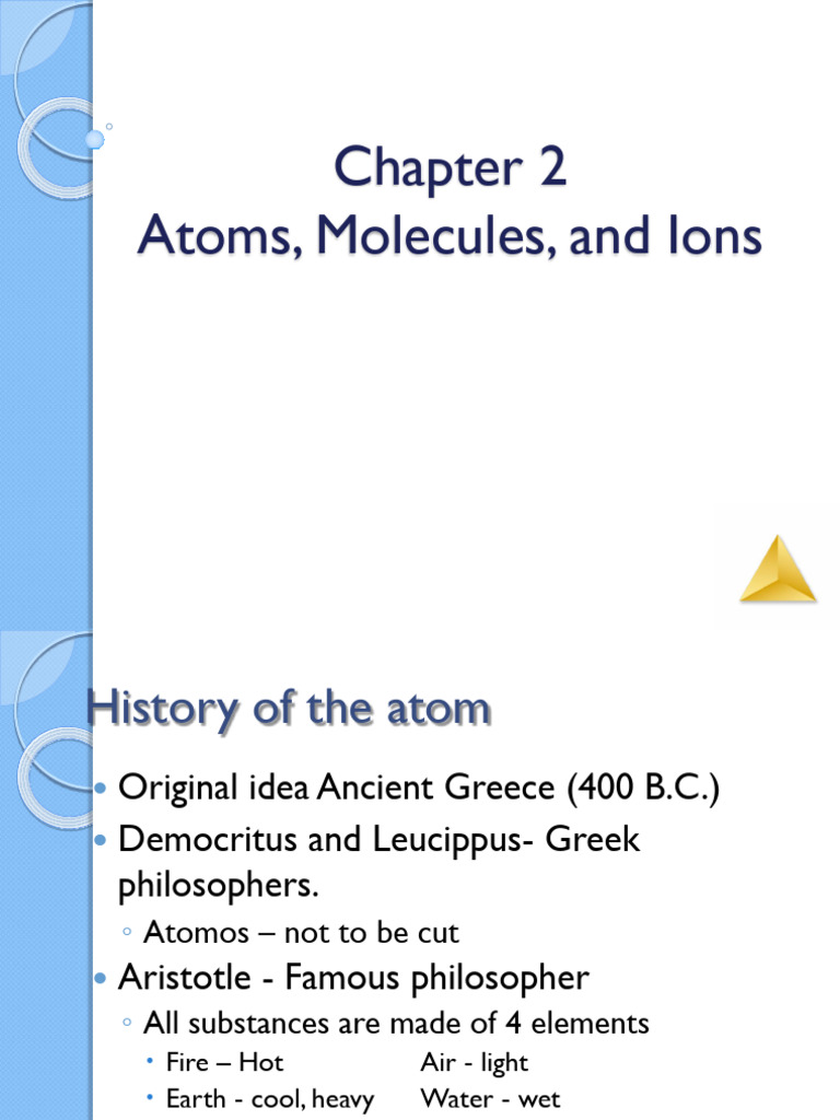 Chapter 2 Atomic Structure | PDF