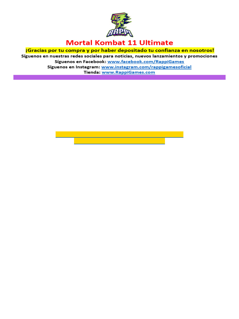 Mortal Kombat 11 Ultimate | PDF