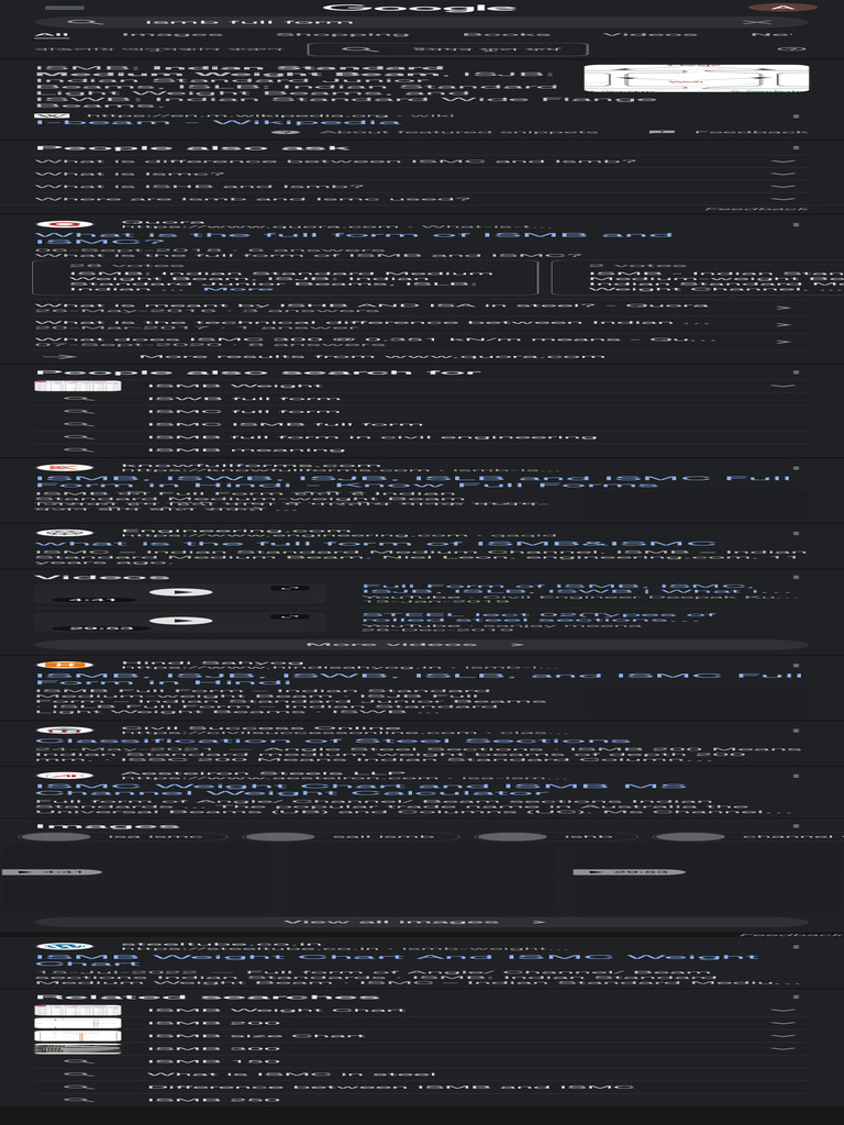 Ismb Full Form - Google Search | PDF