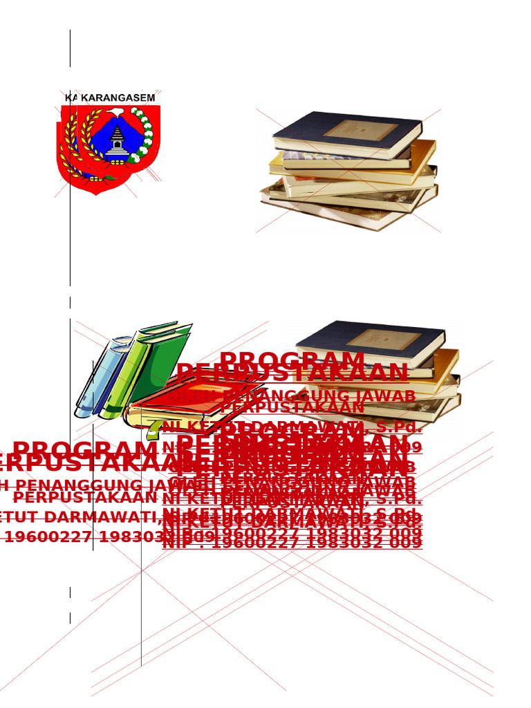 Program Perpustakaan SMP 1 Selat Tahun 2014-2015 | PDF