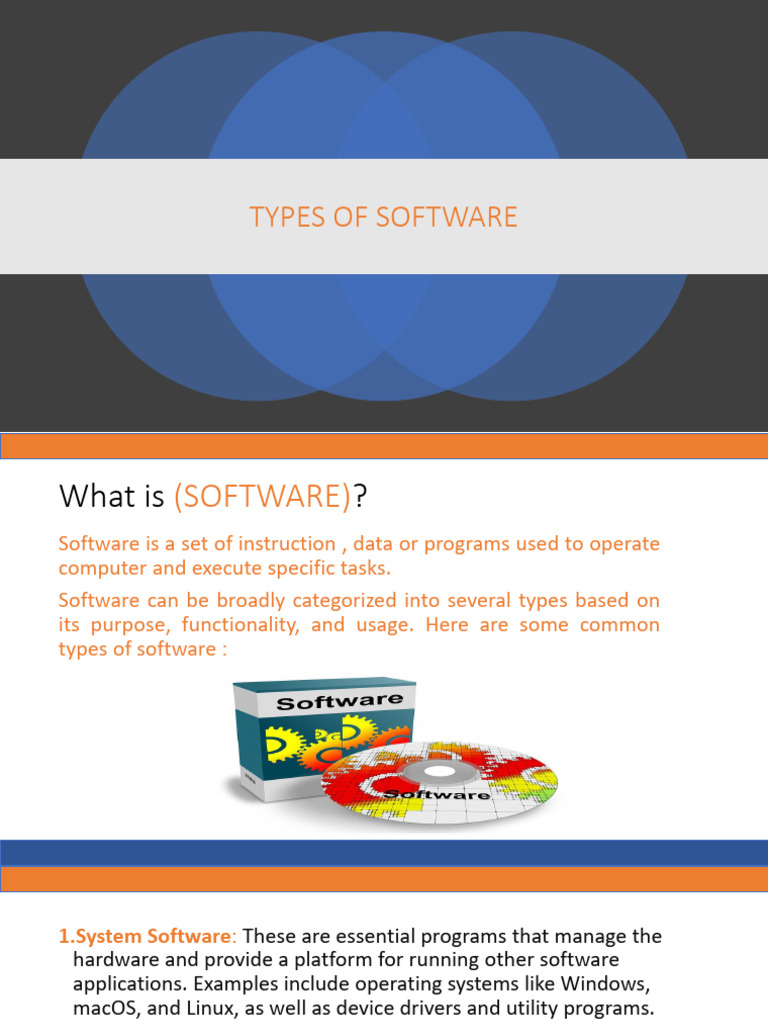 Type of Software | PDF
