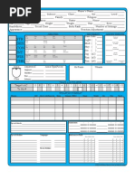 RuneQuest 3rd Edition Character Sheet PDF | PDF | Fantasy Games | Gaming