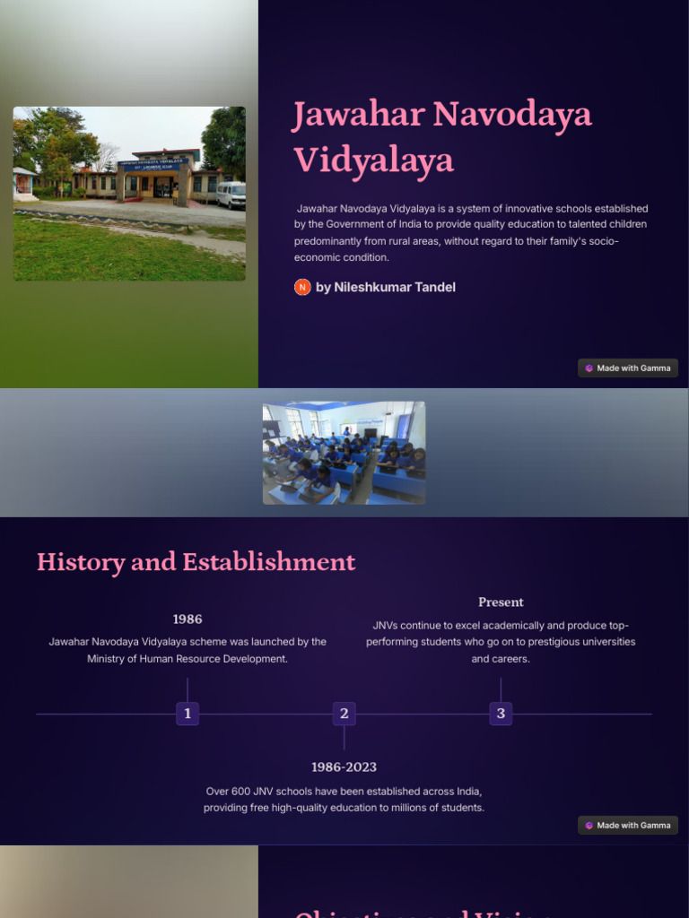 Jawahar Navodaya Vidyalaya | PDF | Travel