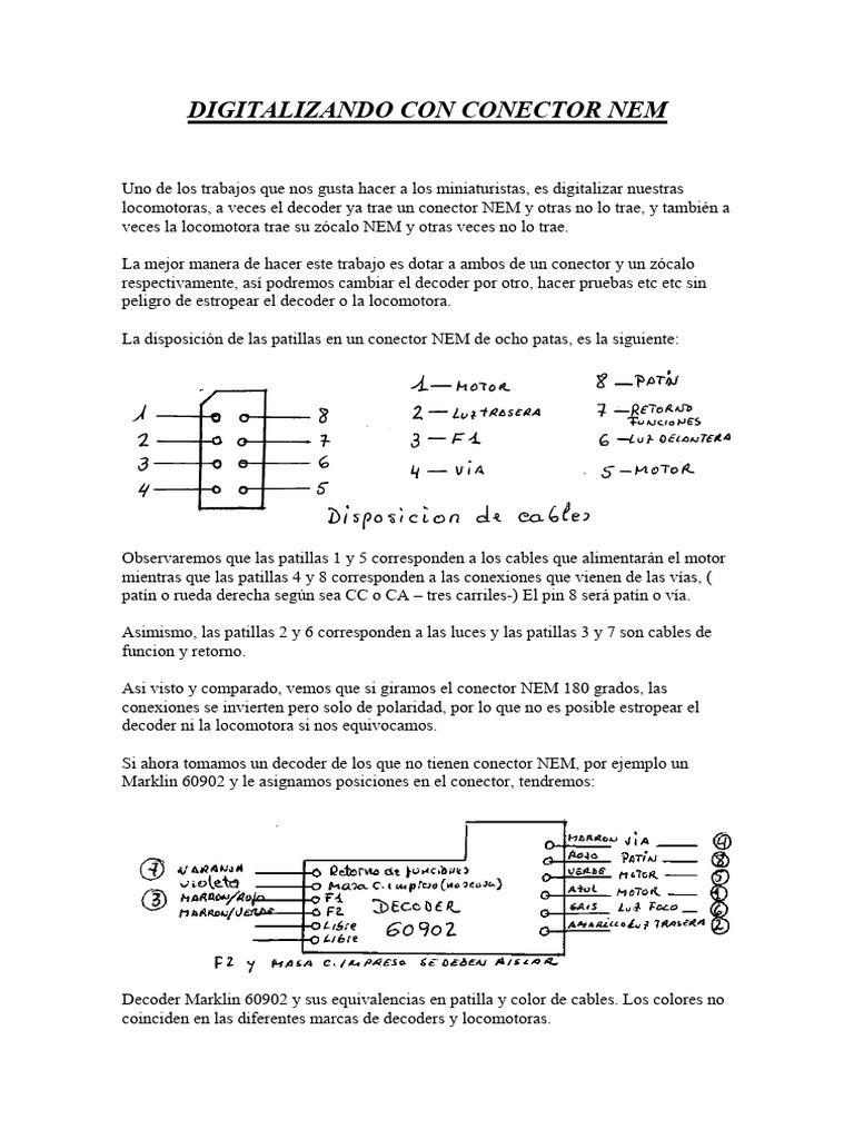 Conexiones para Decoder | PDF