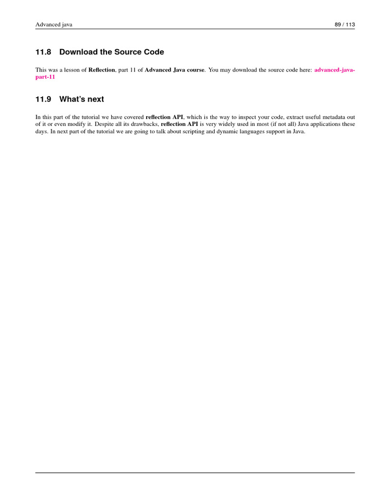 Advanced Java 1 Merged 102 | PDF Advanced Java 1 Merged 102 | PDF