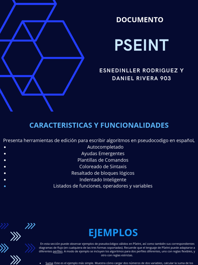 PSEINT | PDF