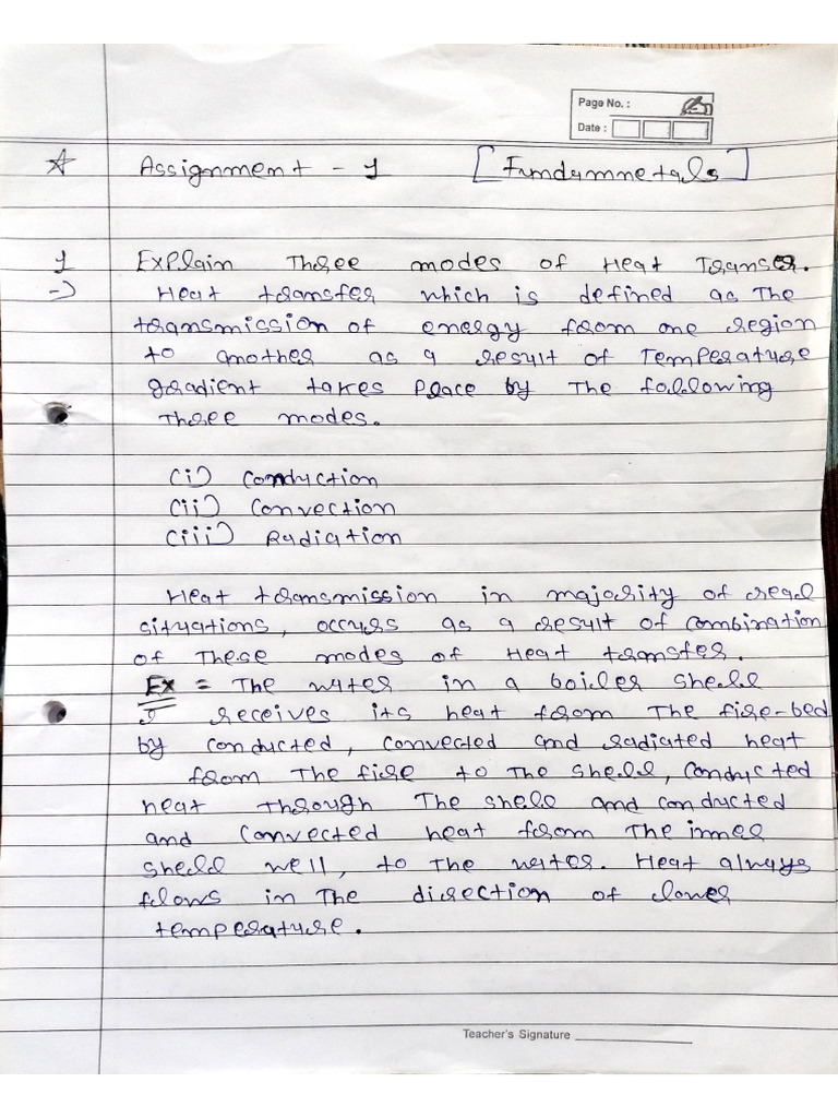 HT Assignment 5th Sem Mechanical | PDF