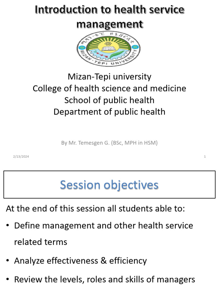 1. Introduction to management | PDF