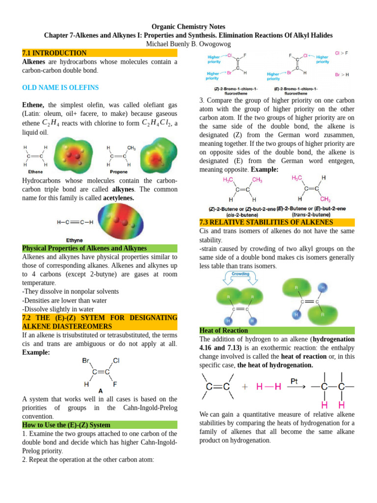 Orgkem Chapter7 | PDF