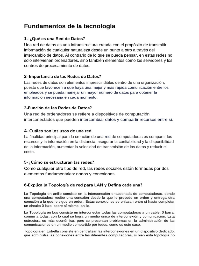 Red de Datos | PDF