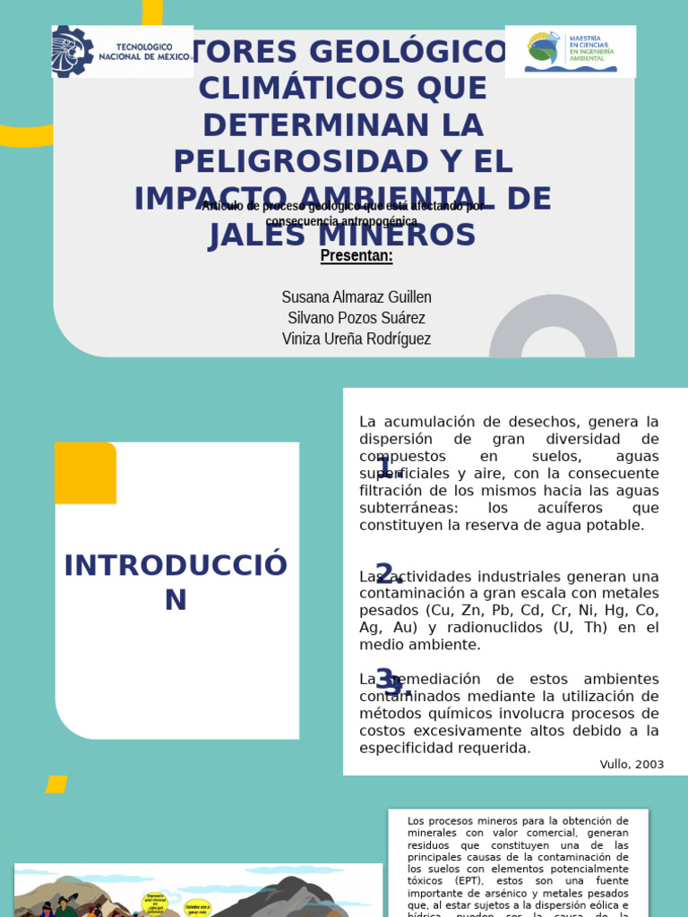 Presentación Factores Geológicos Final | PDF