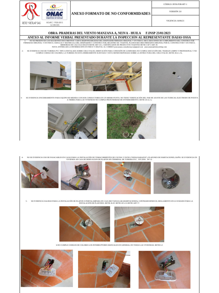 Inf NC Praderas | PDF