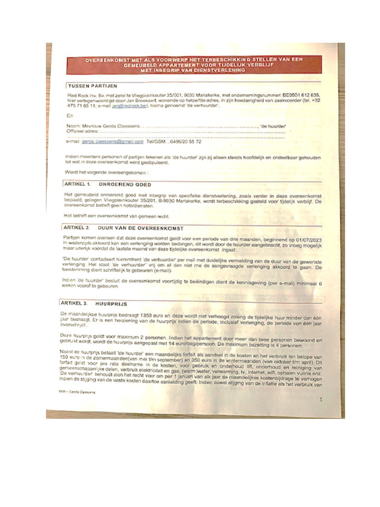 Expats Contract Scan Van Papier | PDF