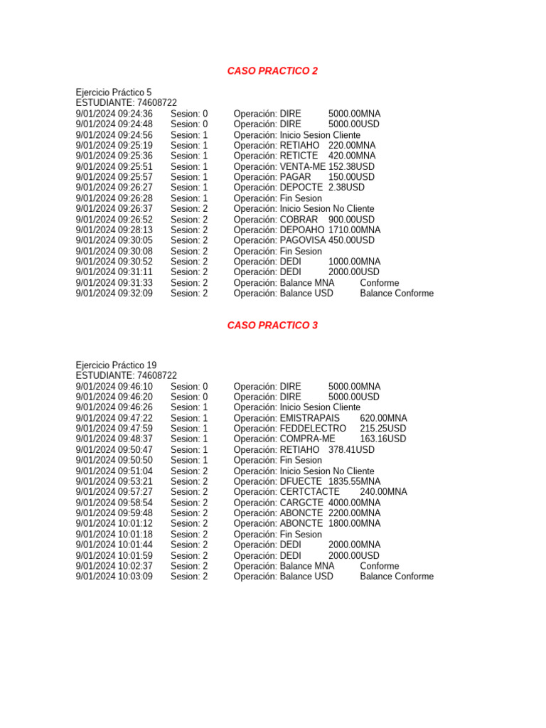 CASO PRACTICO 2 | PDF