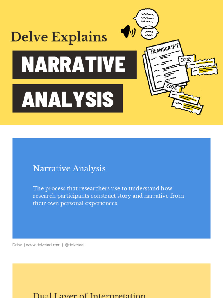 Narrative Analysis | PDF