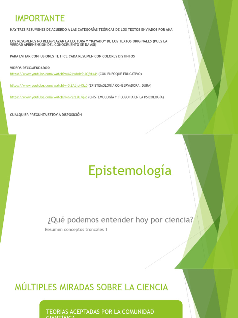 Conceptos Troncales Definidos en Etapas (Prestar Atencion A Los Colores ...