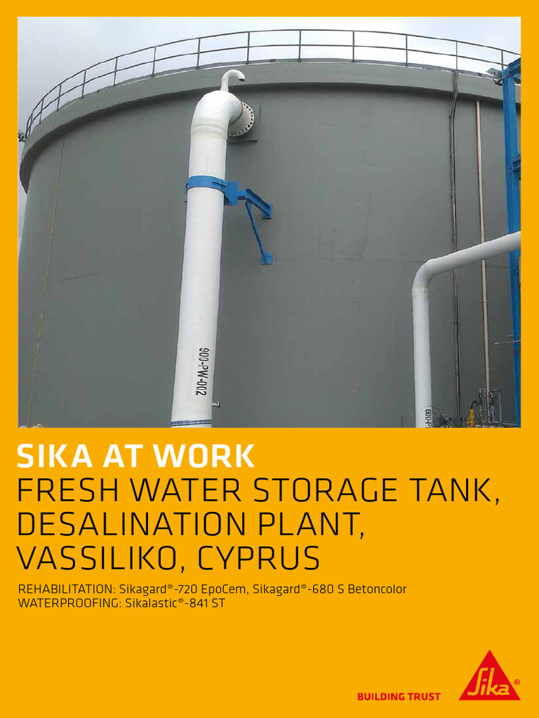 Glo Fresh Water Storage Tank Cyprus | PDF