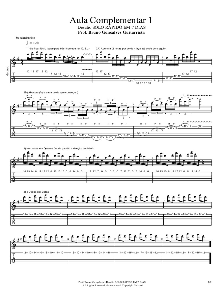 Aula Complementar 1 | PDF