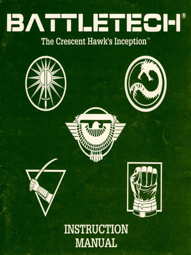 Crescent Hawk's Inception Instruction Manual | PDF