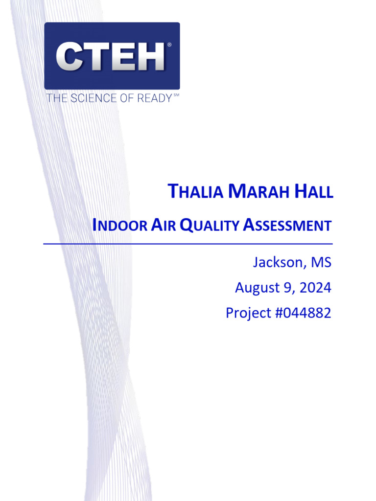 Thalia Marah Hall IAQ Report | PDF | Mold | Occupational Hygiene