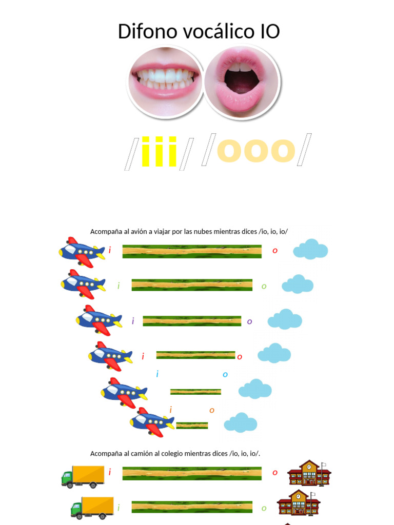 Dífono Vocálico Ioooo YO | PDF