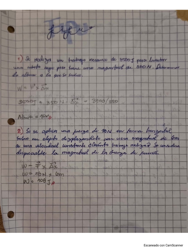 Fifu Ejercicios | PDF