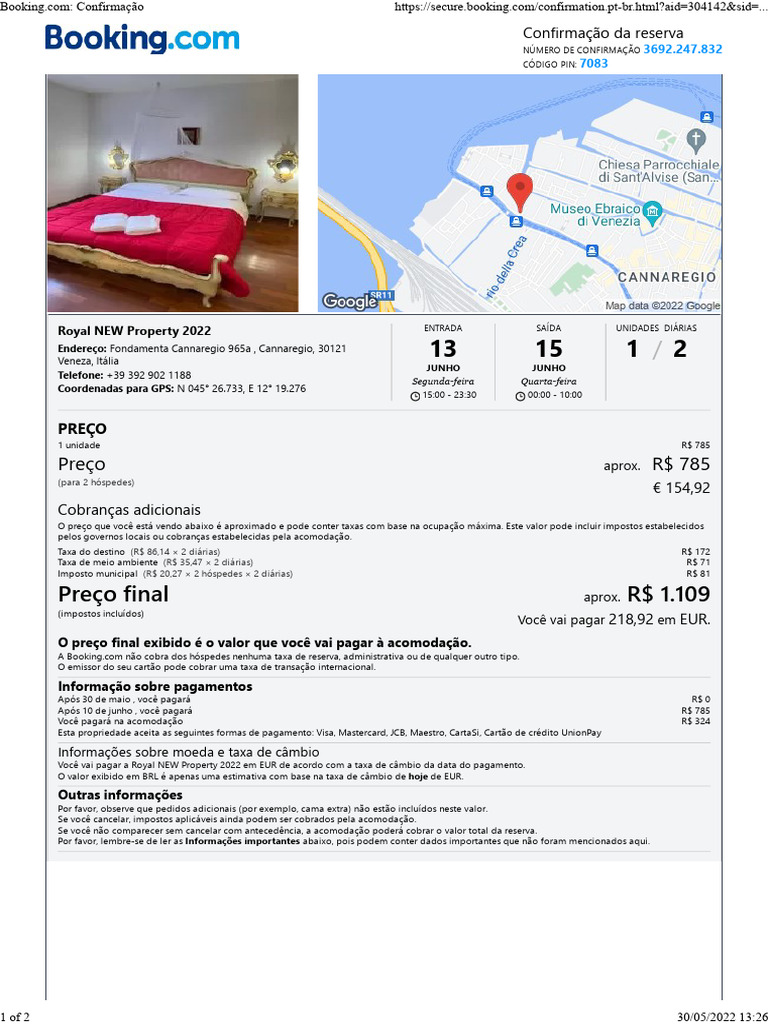 Reserva Veneza | PDF