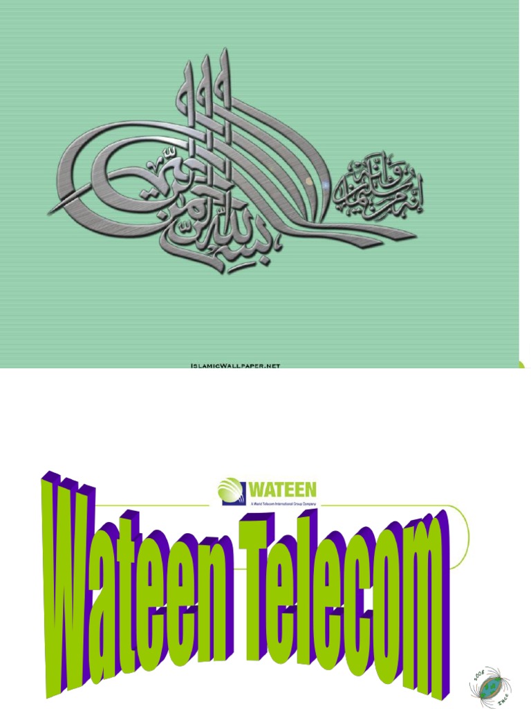 Presentation On Wateen | PDF | Telecommunication | Networks