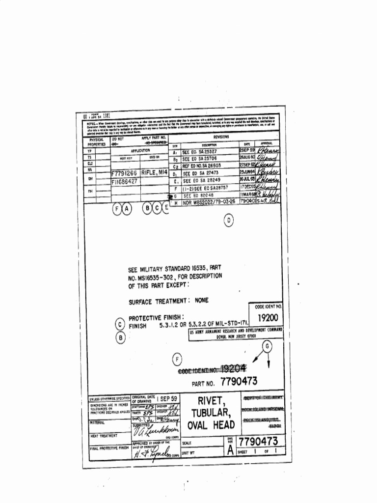 DWG 7790473 Rivet | PDF