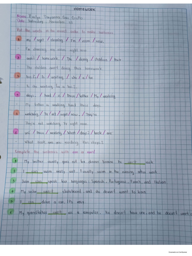 Homework | PDF