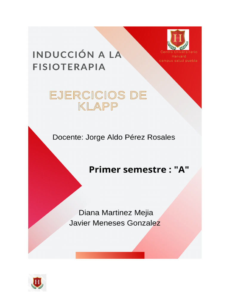 Ejercicios de Klapp | PDF | Escoliosis