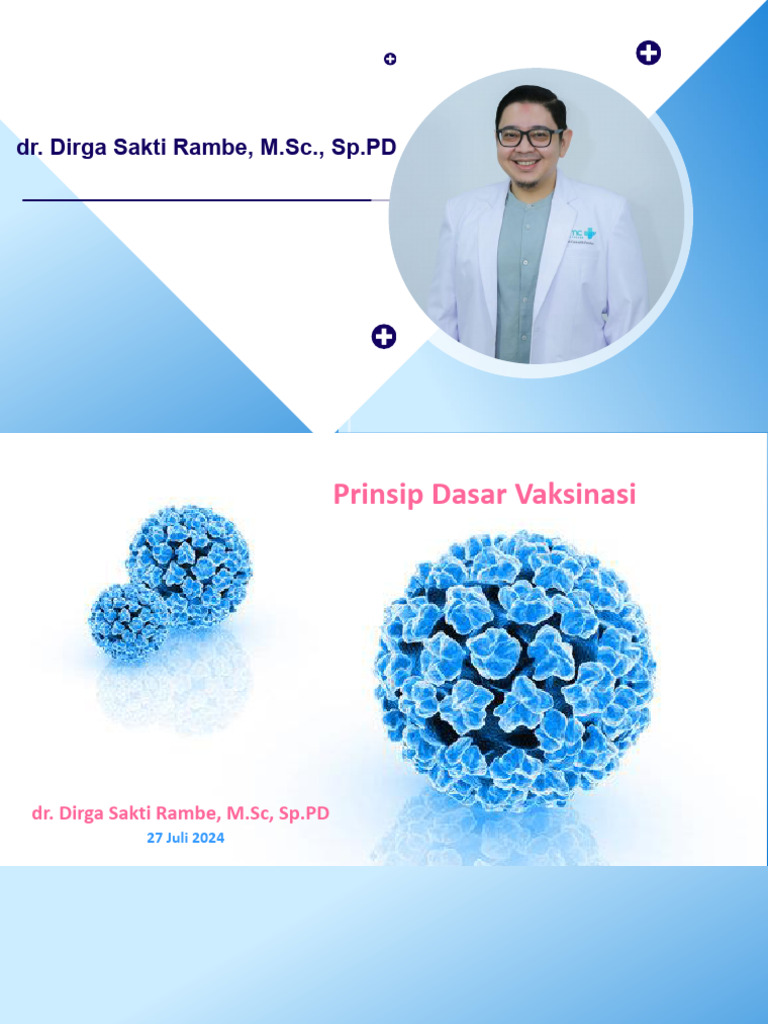 Basic Principles of Vaccinology DR Dirga | PDF