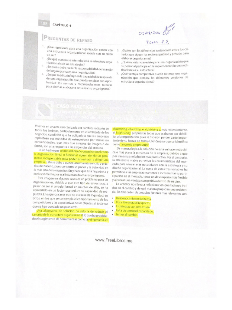 Aprendizaje Autónomo 2.2 OYM | PDF