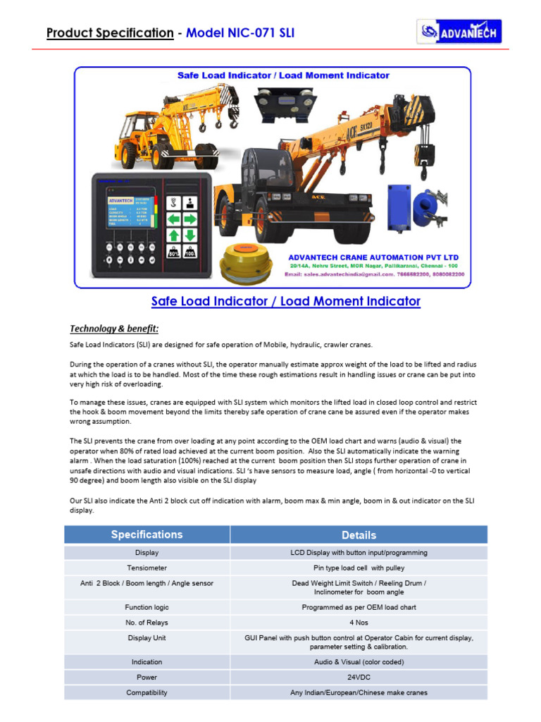 mobile-crane-safe-load-indicator | PDF
