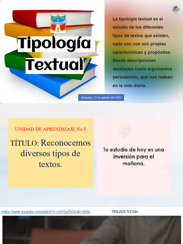 Tipología de Textos y Ejemplos | PDF | Té | Vitamina