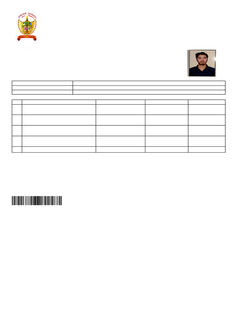 Student Marks Card | PDF