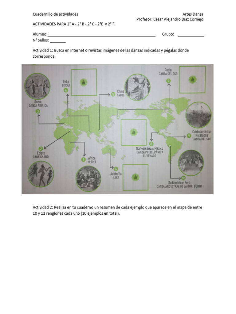 Actividades para 2 | PDF