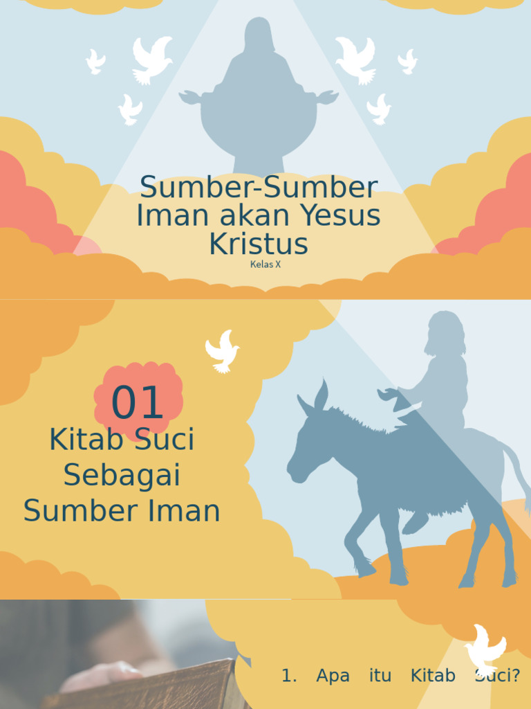 Sumber-Sumber Iman Akan Yesus Kristus | PDF