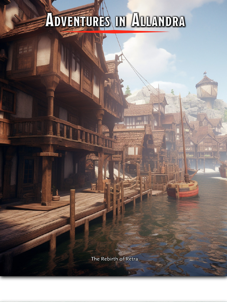 Adventures in Allandra - The Rebirth of Retra | PDF